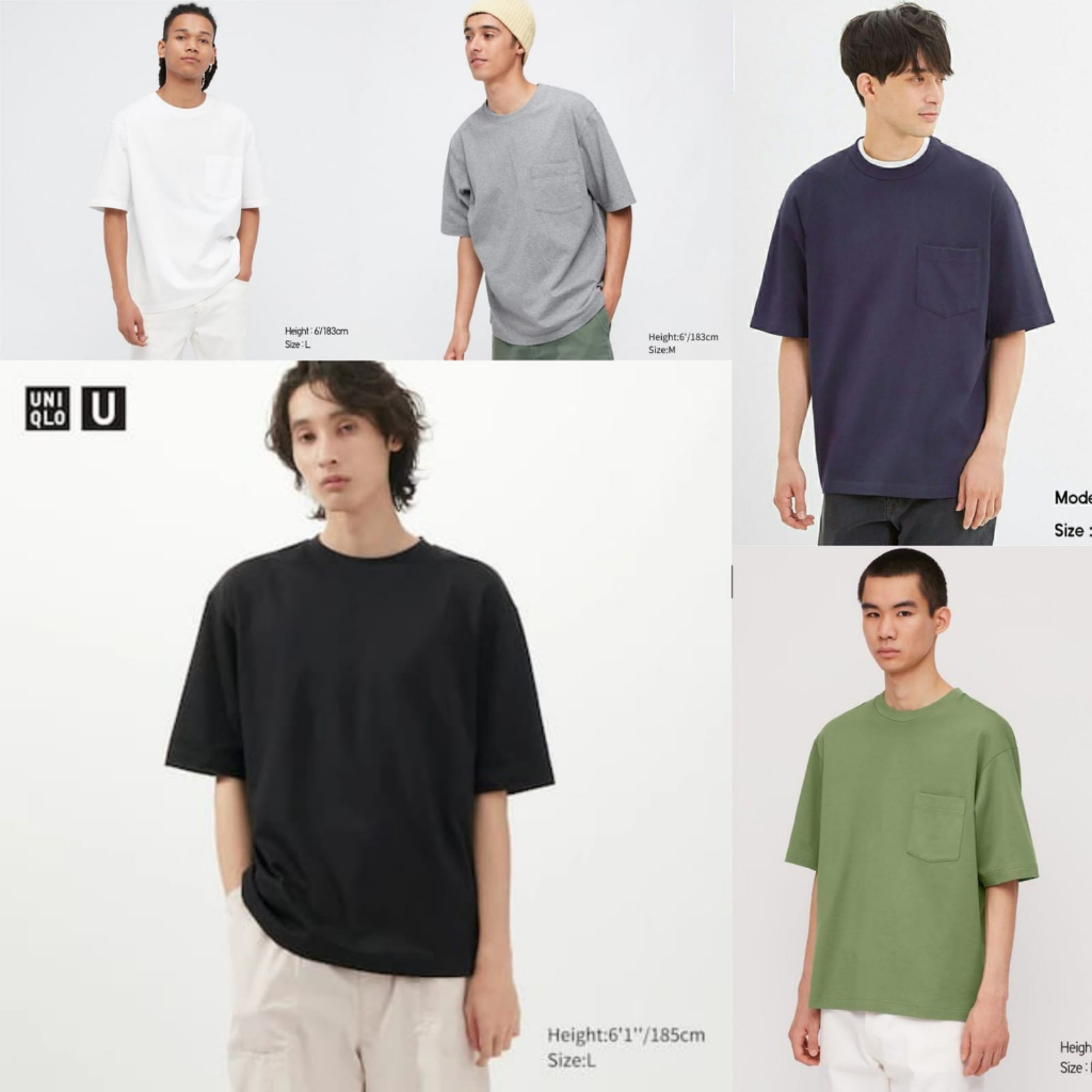 Jual oversized t shirt/ U*iqlo oversized t-shirt with pocket / TSHIRT ... Jual oversized t shirt/ U*iqlo oversized t-shirt with pocket / TSHIRT ...