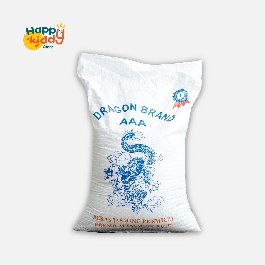Jual Beras Jasmine Premium Dragon Brand AAA Biru 20 kg | Shopee Indonesia