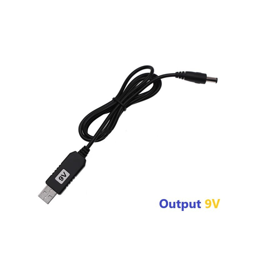 Jual Kabel USB Boost Line Power Supply DC 5V TO 5/9/12V (8016) | Shopee ...