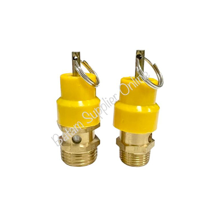 Jual Safety Relief Valve Safety Valve Katup Pengaman 3/8" dan 1/2 ...