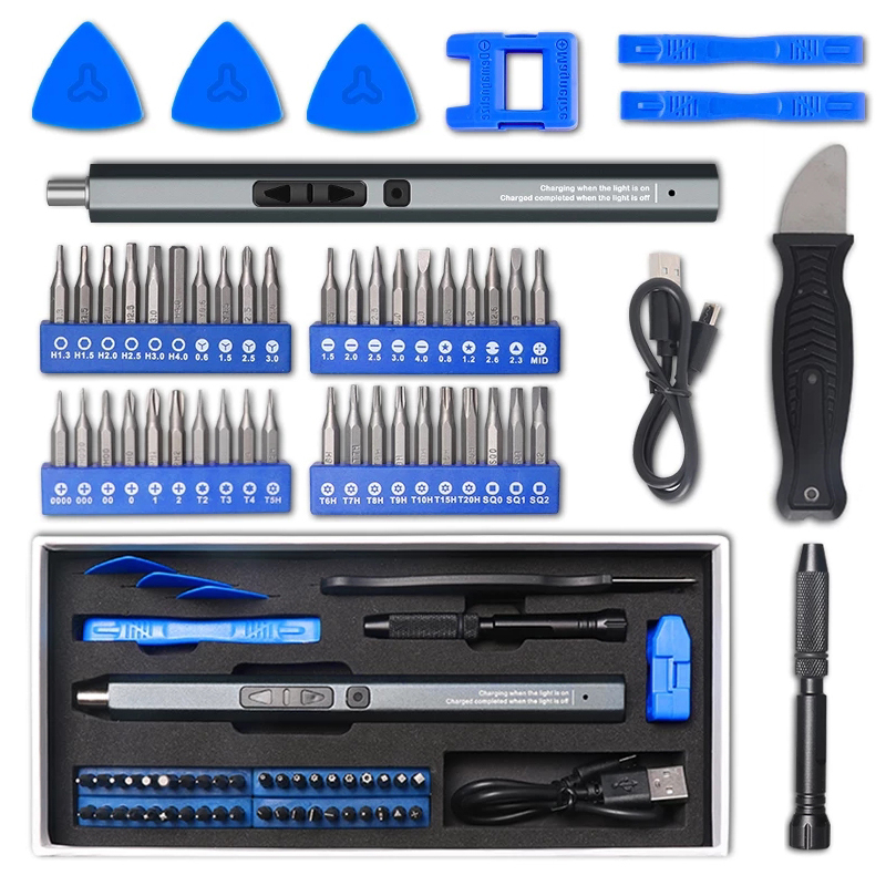 Jual Electric Screwdriver 50 in 1 Obeng Listrik Portable Precision Hex ...