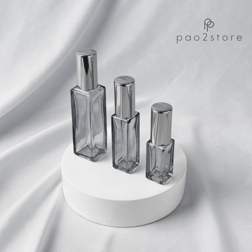 Jual Botol Spray Kotak - Kaca Tebal HITAM TRANSPARAN - Parfum Isi Ulang ...