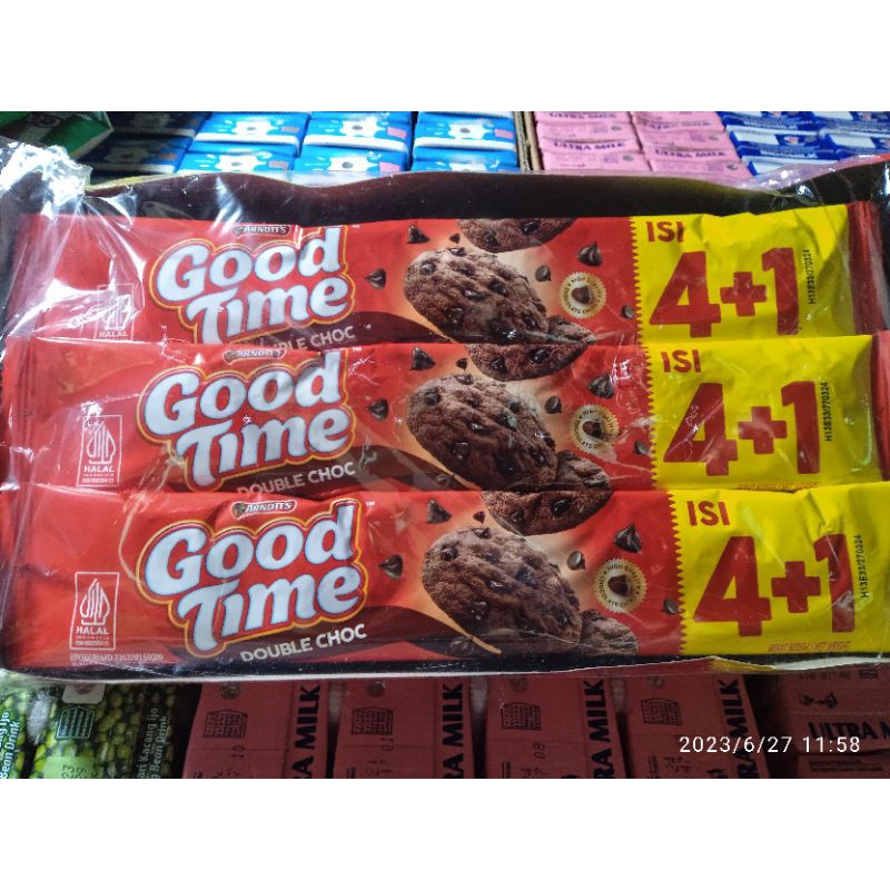 Jual biskuit Good Time 26,5 gr isi 12 pcs/box ecer 2000 | Shopee Indonesia