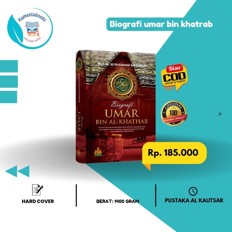 Jual Buku Biografi Umar Bin Khattab - Pustaka Al kautsar | Shopee Indonesia