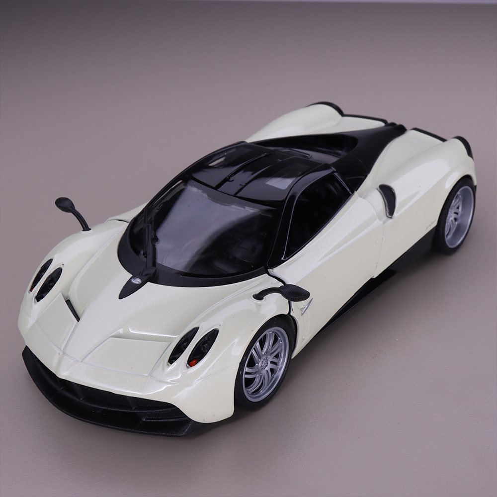 Jual Miniatur Mobil Welly Pagani Huayra White Diecast Skala 1:24 Mainan ...