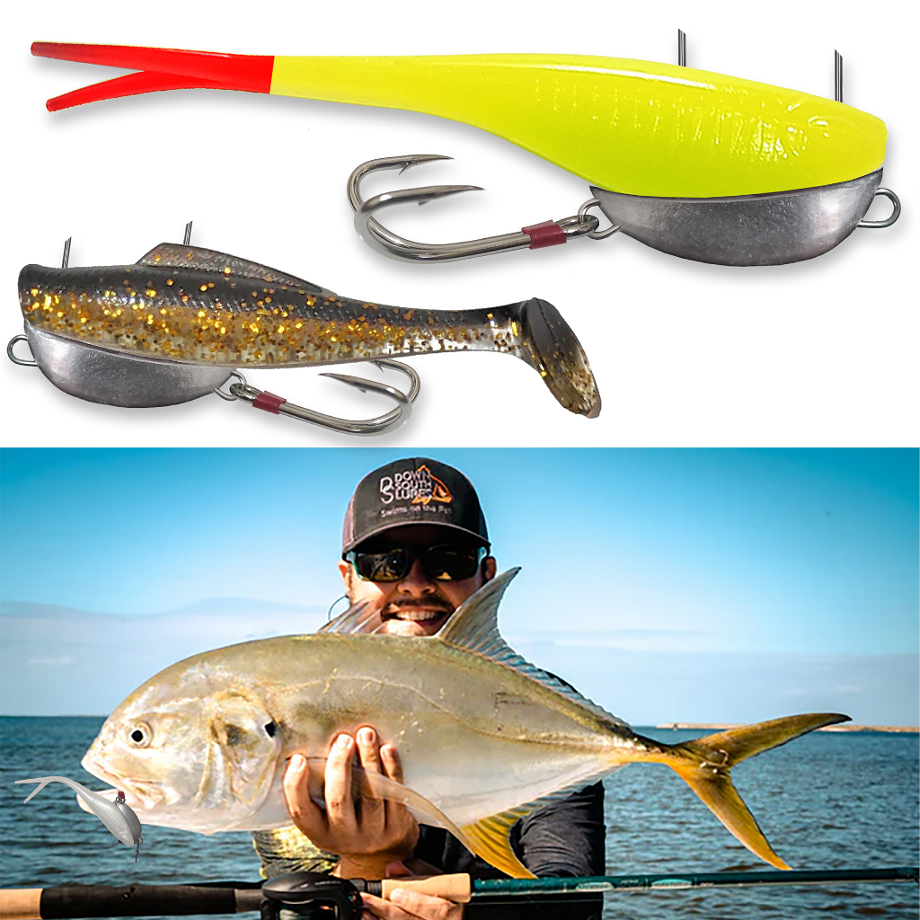 Jual Softlure Sinker Zman 10cm + Mata Kail Baby SIlencer 12cm Paddle ...