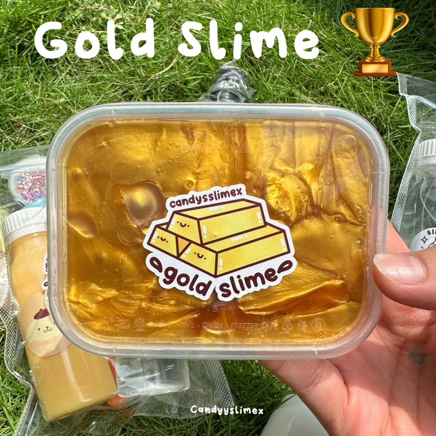 Jual GOLD SLIME EMAS MAINAN ANAK SLIME UNIK SLIME KIT SLIME ACTIVATOR ...
