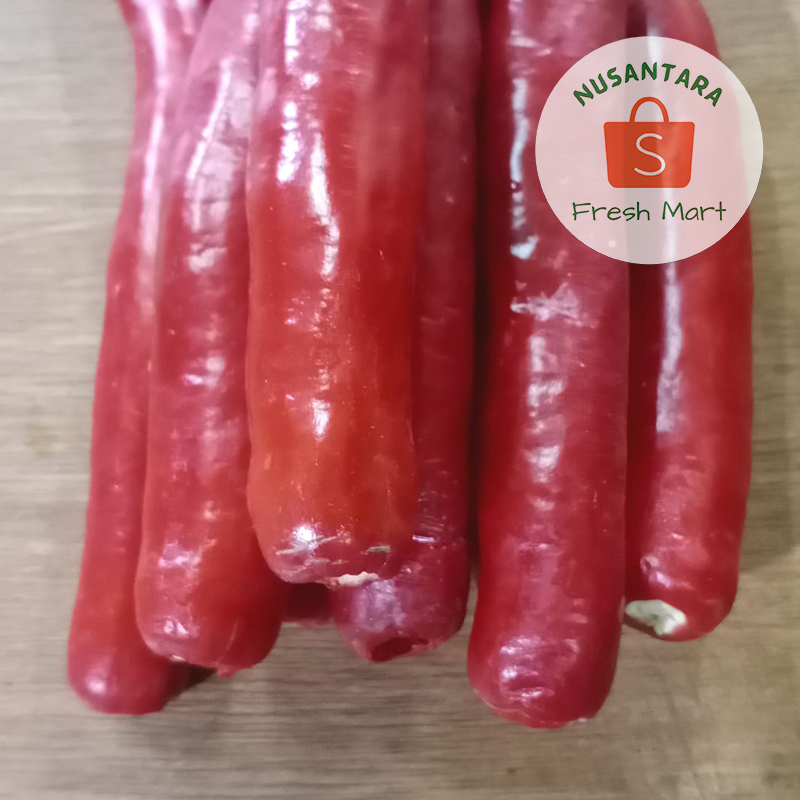Jual Cabe Merah Besar Petik Tangkai 1 kg | Shopee Indonesia