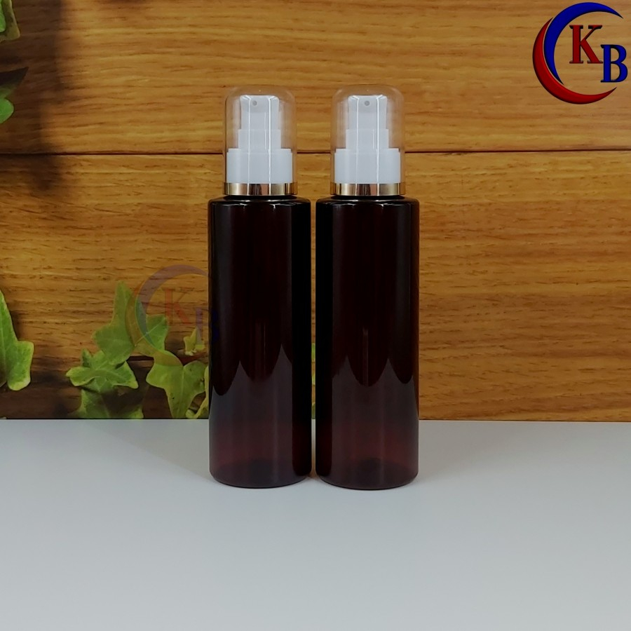 Jual BOTOL TREATMENT PUMP 150 ML LUXURY LG NECK 24 / BOTOL PLASTIK PET RF 150ML | Shopee Indonesia