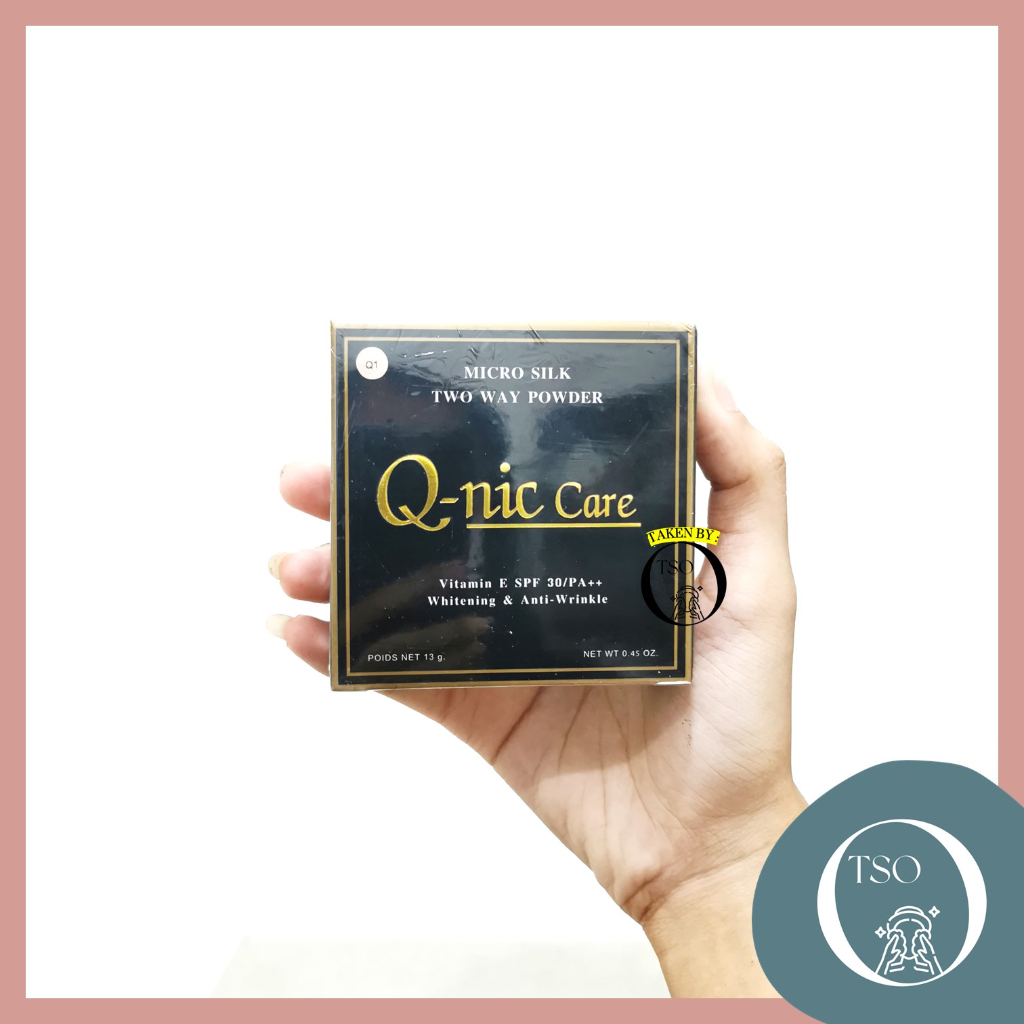 Jual Q-NIC CARE MICRO SILK TWO WAY POWDER SPF 30PA++ 13gr THAILAND ...