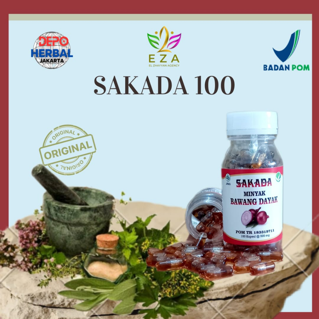 Jual EZA Herba SAKADA 100 | Minyak bawang dayak berlian | sakada eza ...