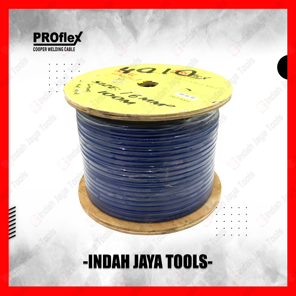 Jual Kabel Las BIRU 16 mm FULL TEMBAGA - Welding Cable Serabut Full ...