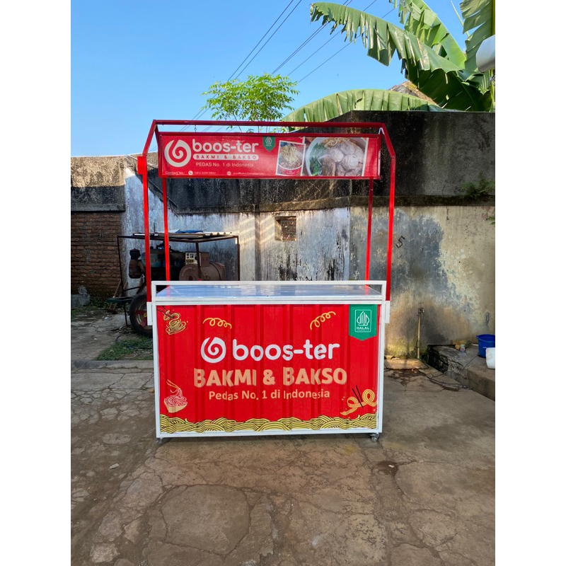 Jual Booth Lipat Murah / Booth Warmindo/ Booth Kuliner 150x60x200 ...