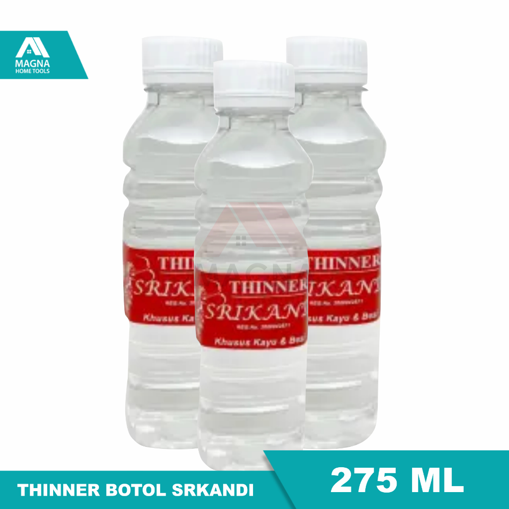 Jual THINNER BOTOL SUPER PENGENCER CAT KAYU/BESI SRIKANDI 275ML ...