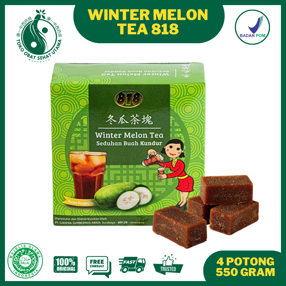 Jual [TERMURAH] WINTER MELON TEA 818 SEDUHAN BUAH KUNDUR / MINUMAN ...