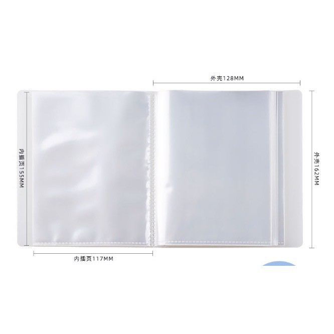 Jual Storage Album A6 Display Book Map Album Foto 4R Storage Binder PVC ...