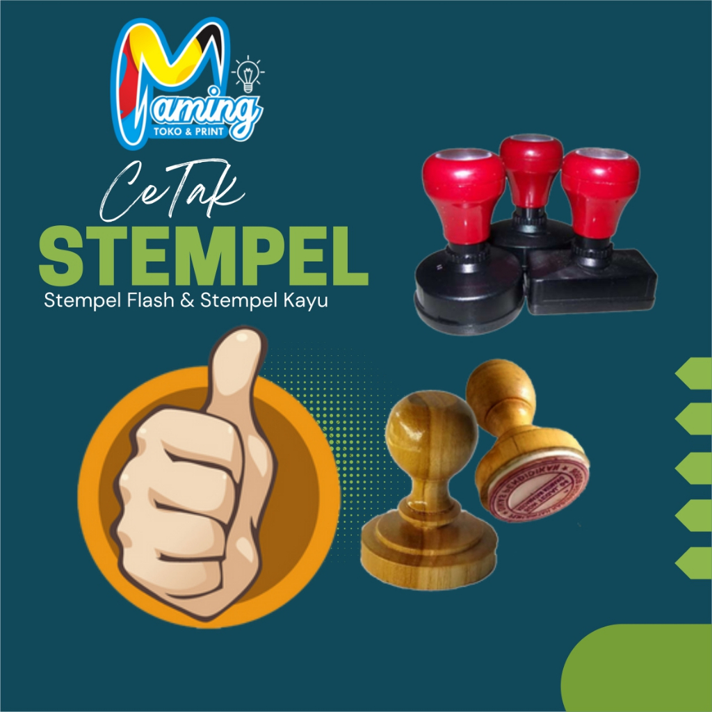 Jual STEMPEL FLASH & STEMPEL KAYU | Shopee Indonesia