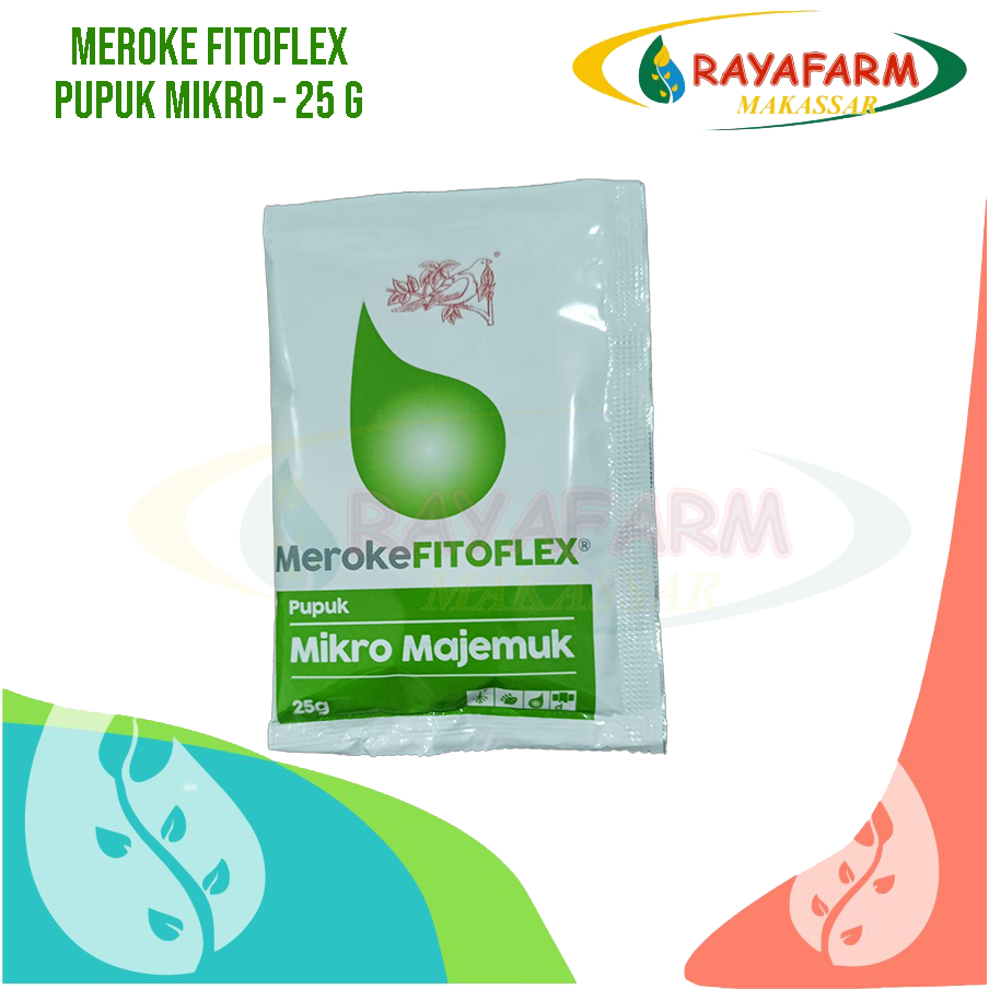 Jual Pupuk Meroke Fitoflex / Pupuk Mikro Majemuk 25gr | Shopee Indonesia