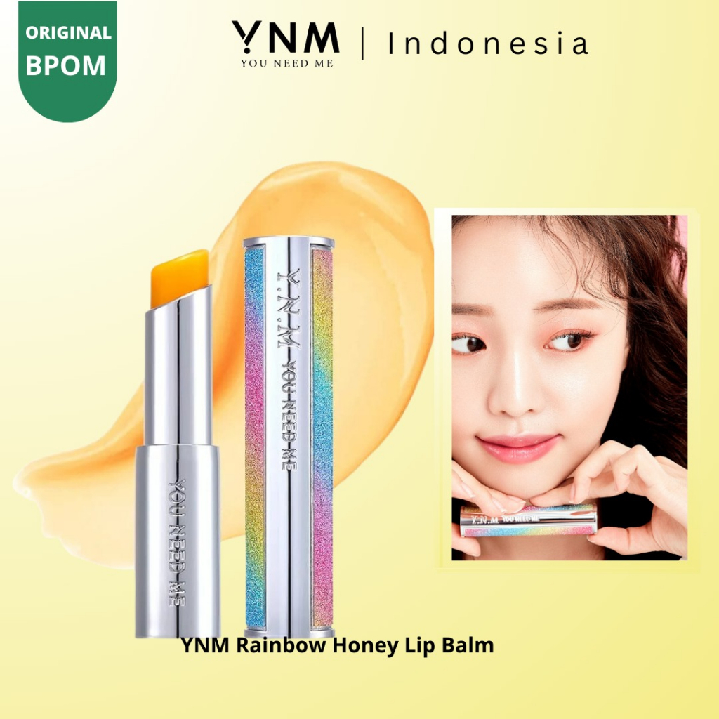 Jual YNM Rainbow Honey Lip Balm | Shopee Indonesia