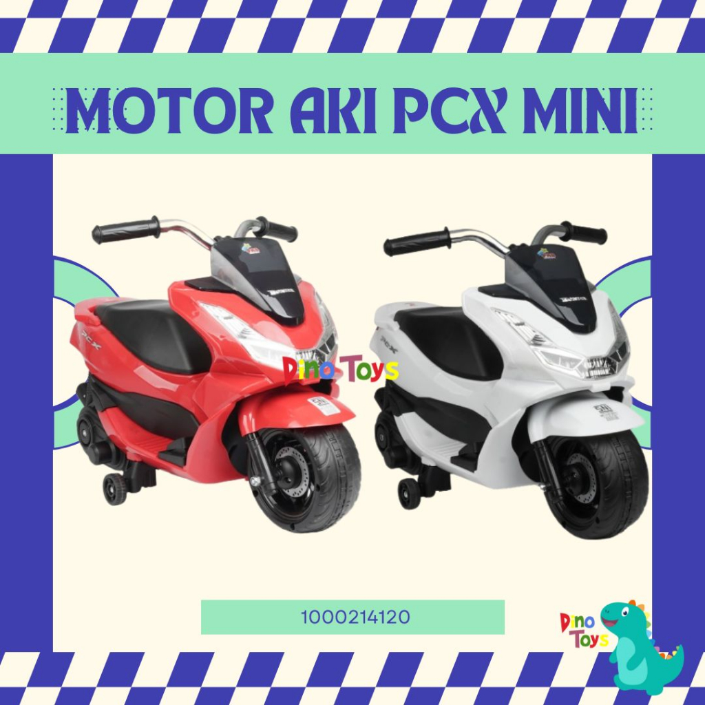 Jual K612C Motor Aki Anak Honda PCX Mini Lisensi PMB | Shopee Indonesia