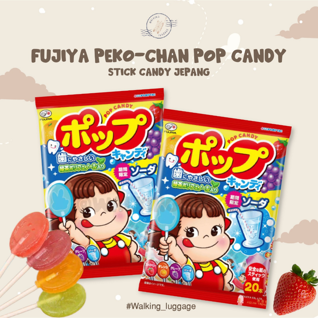 Jual Fujiya Peko-chan Pop Candy (Original Jepang) | Shopee Indonesia
