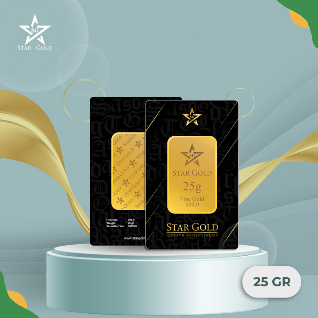 Jual Star Gold Logam Mulia 25 Gram | Shopee Indonesia