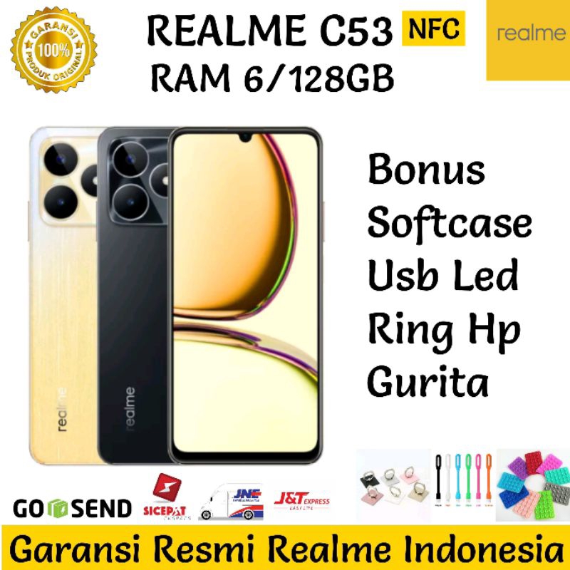 Jual REALME C53 NFC 6/128GB | 8/256GB GARANSI RESMI REALME INDONESIA | Shopee Indonesia