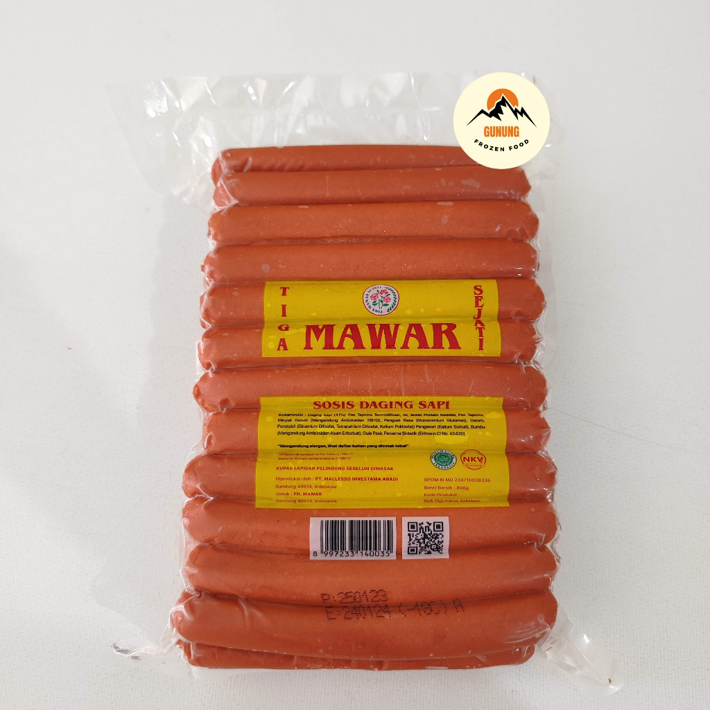 Jual Mawar Sosis Sapi 800gr isi 34 | Shopee Indonesia
