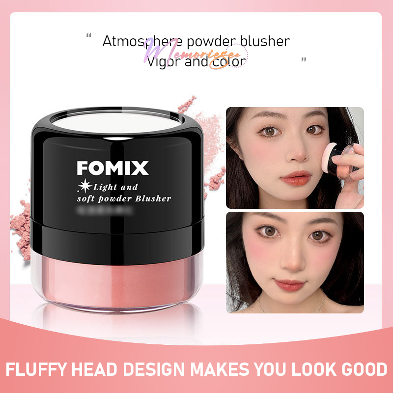 Jual COD&Ready FOMIX Blush On Soft Powder Matte Perfect Cheek Blush ...