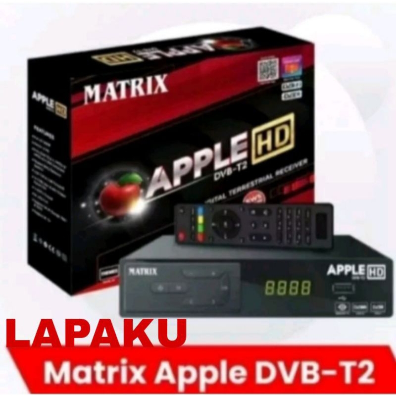 Jual Receiver STB matrix apple merah tv digital | Shopee Indonesia