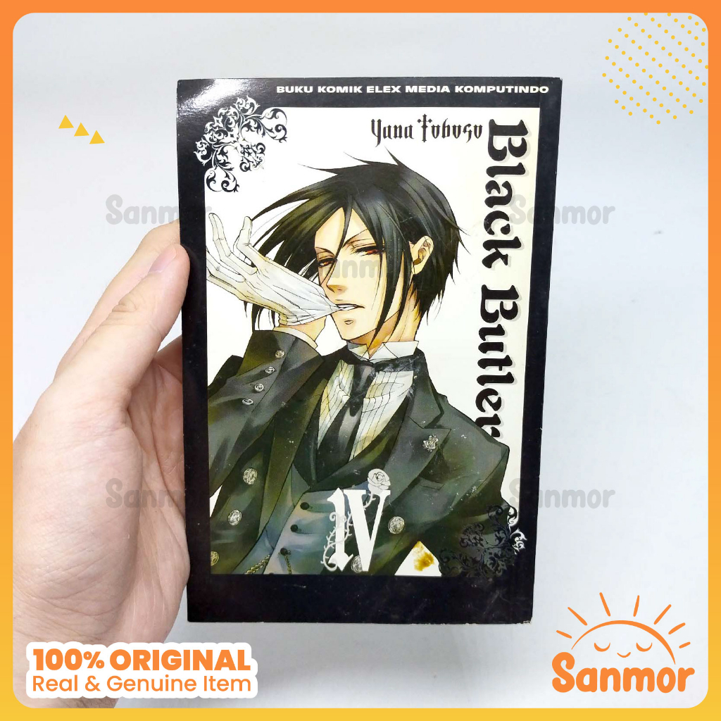 Jual Komik Manga Jepang CABUTAN Kuroshitsuji Black Butler Volume 4 ...