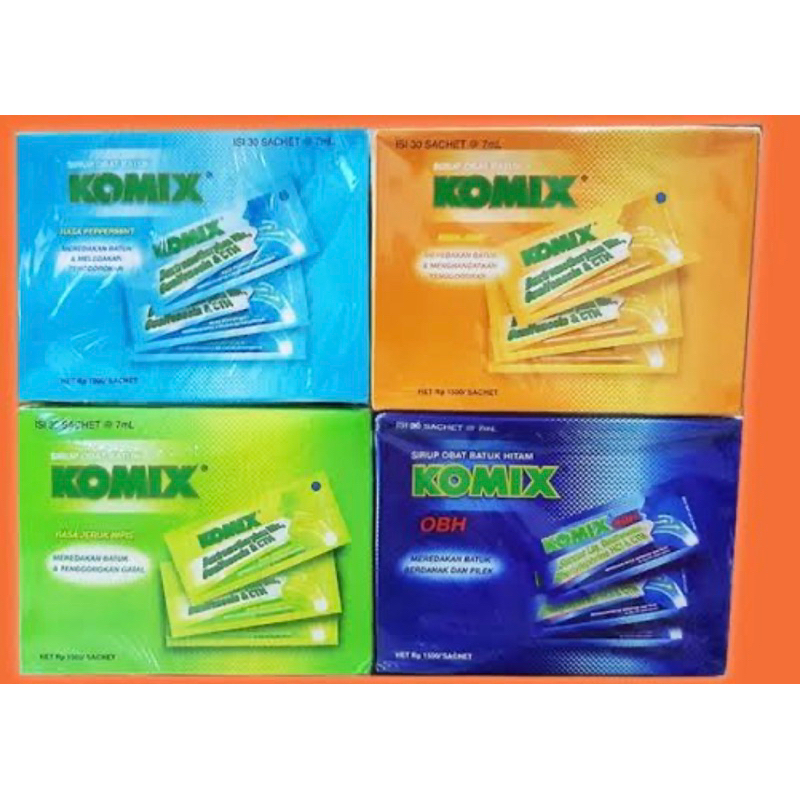 Jual Komix Obat Batuk isi 30 sachet | Shopee Indonesia Jual Komix Obat Batuk isi 30 sachet | Shopee Indonesia