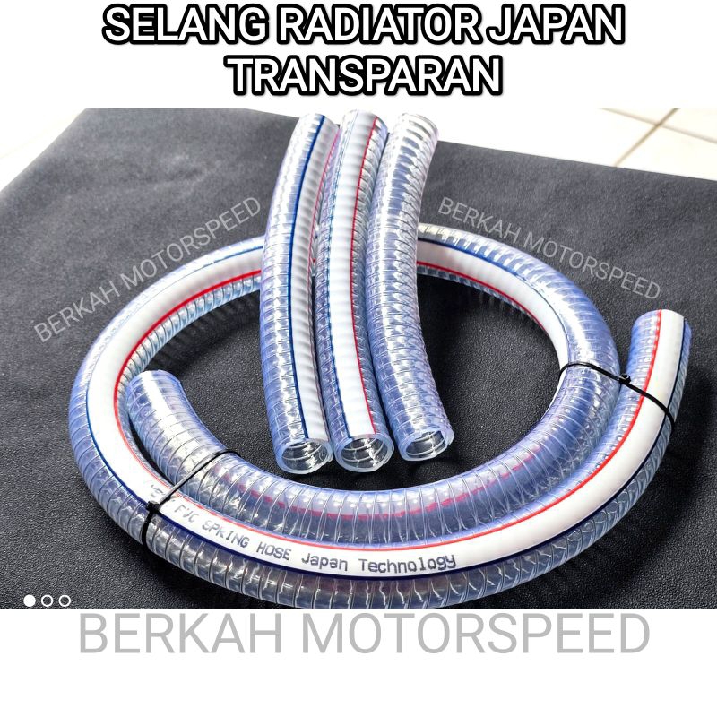 Jual [PROMO] SELANG RADIATOR BENING TRANSPARAN JAPAN LAPIS KAWAT ...