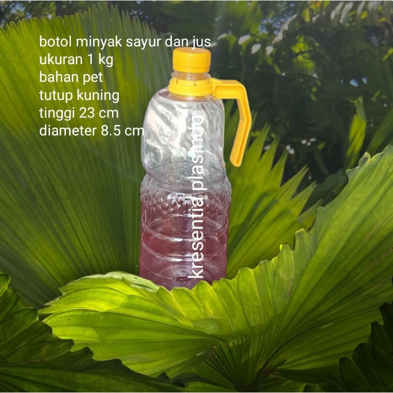 Jual botol mimyak sayur 1 liter | Shopee Indonesia