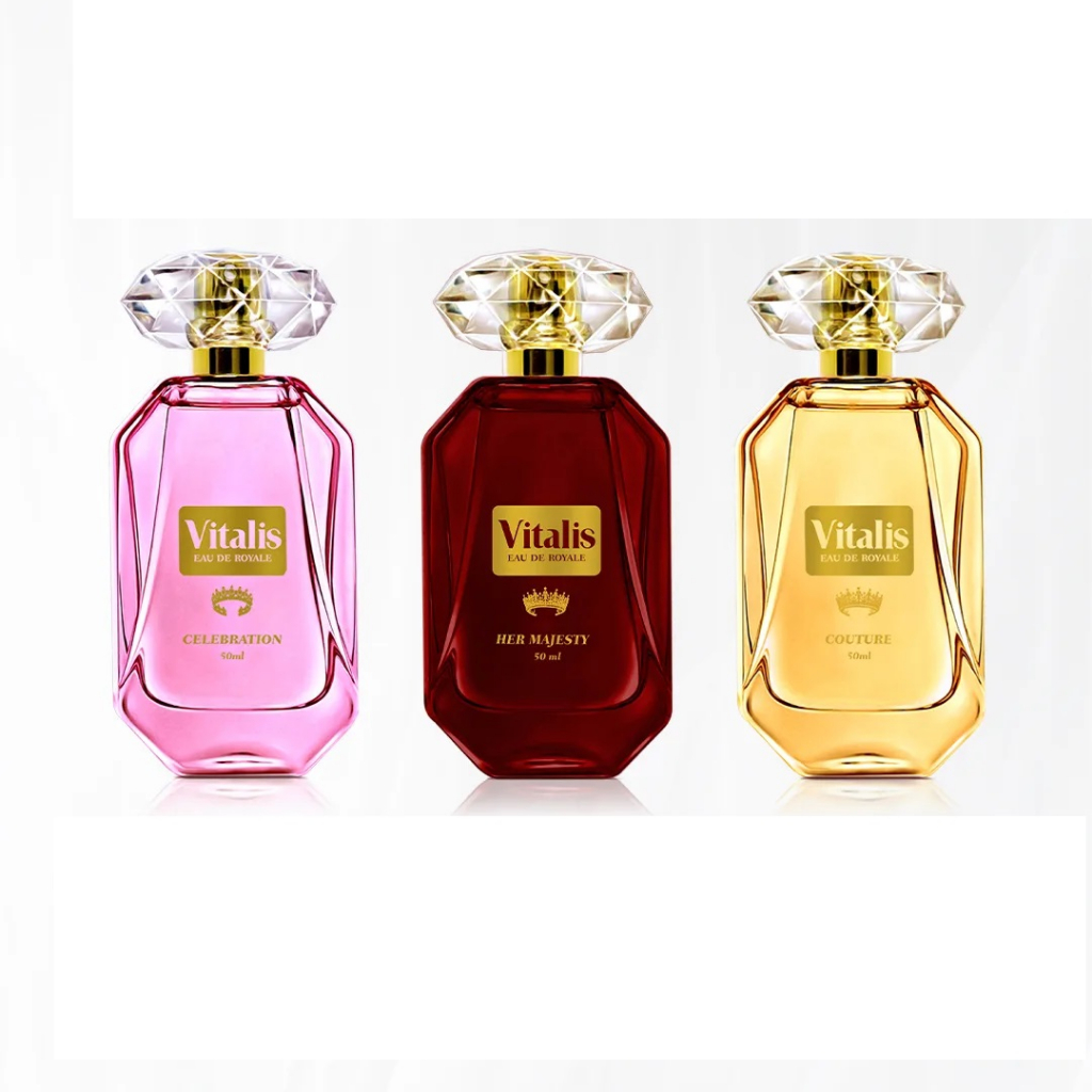 Jual ☘️ CHAROZA ☘️ VITALIS Eau De Royale | Vitalis Eau de Parfum 50 ML | Shopee Indonesia