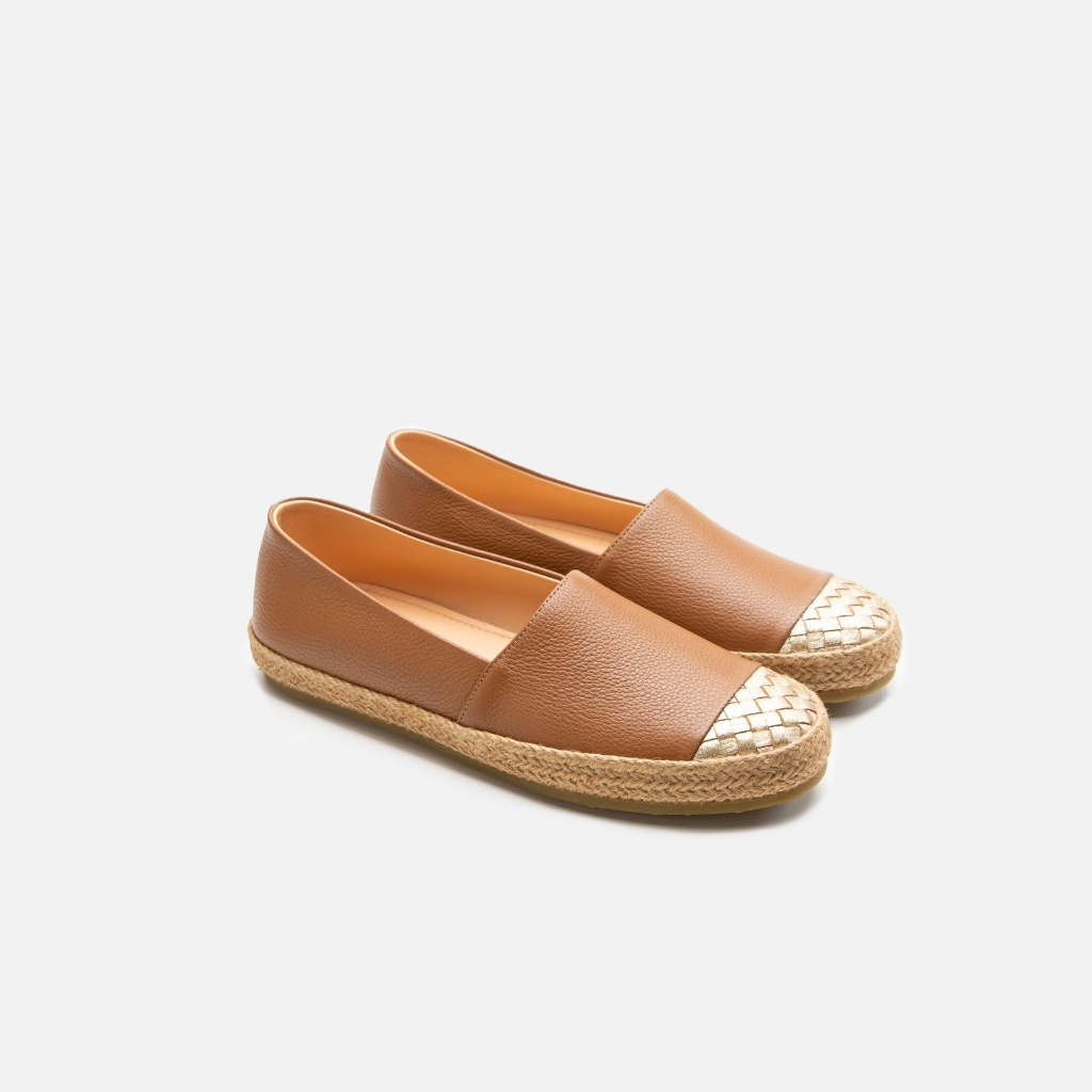 Jual Scilla Woven Espadrilled in Pretzel Genuine Leather | Shopee Indonesia