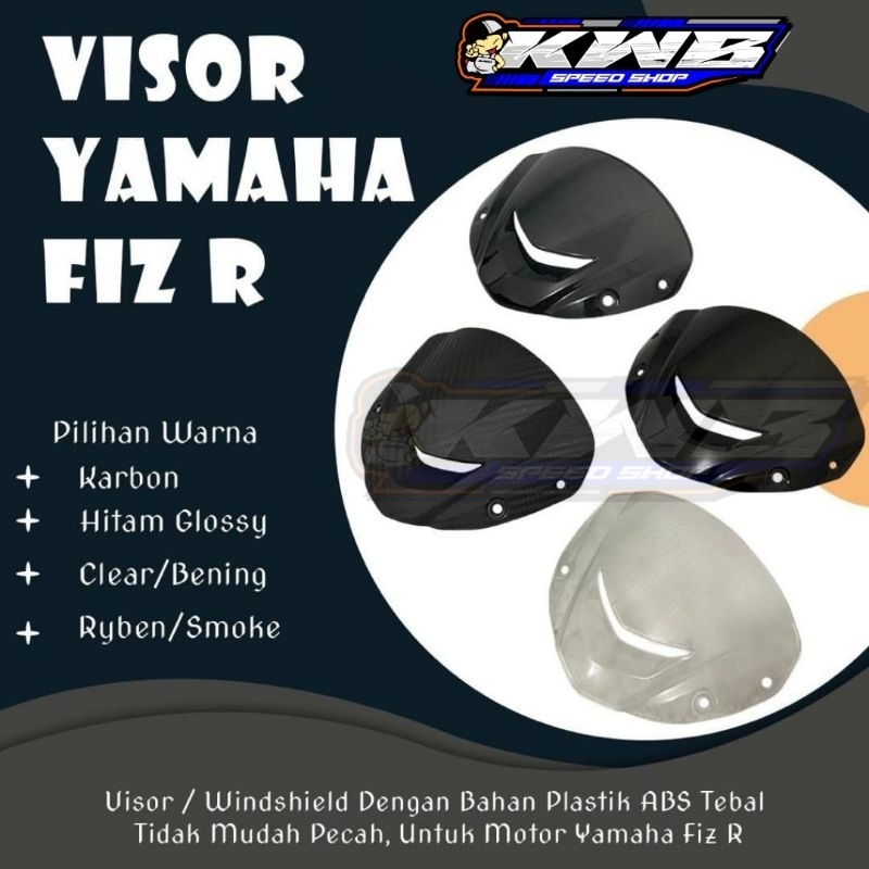 Jual Visor fizr visor fiz r visor f1zr visor yamaha 125z visor satria ...
