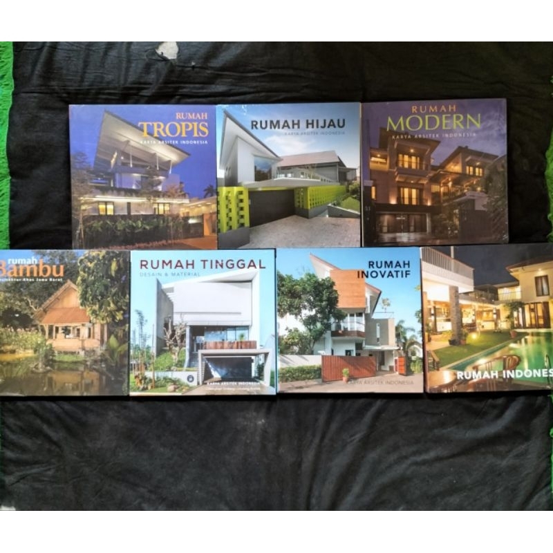 Jual BUKU ORIGINAL RUMAH TROPIS RUMAH HIJAU RUMAH MODERN RUMAH BAMBU ...