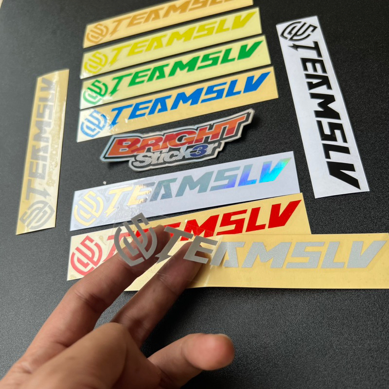 Jual Stiker Sticker TEAMSLV v2 cutting | Shopee Indonesia