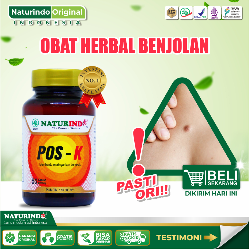 Jual Obat Benjol Herbal Benjolan di Leher Tubuh Bengkak Amandel Gondok ...