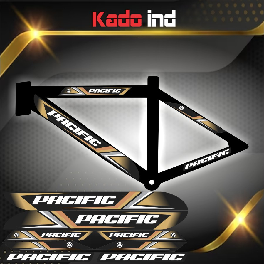 Jual stiker sepeda Stiker Variasi Striping Sticker Tempel Logo Emblem ...