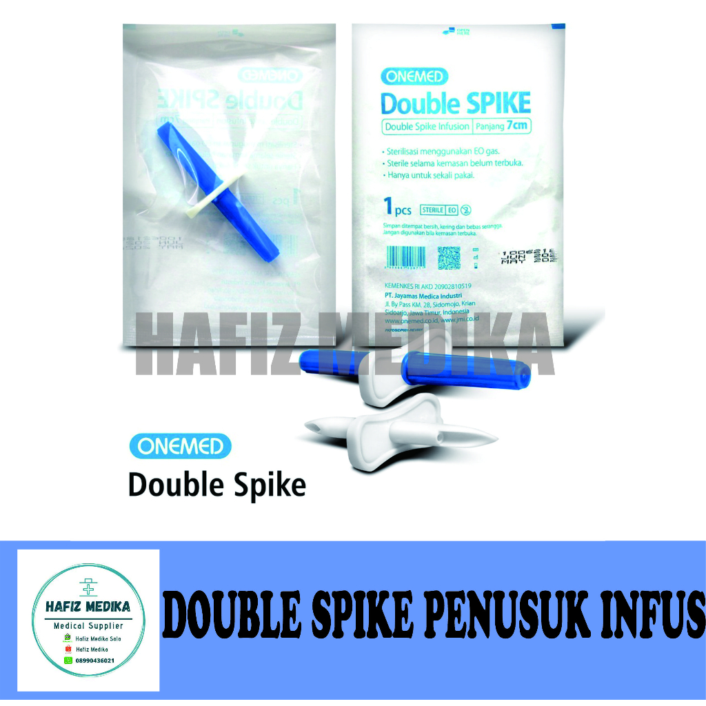 Jual Double spike transofix alat penusuk botol infus onemed | Shopee ...