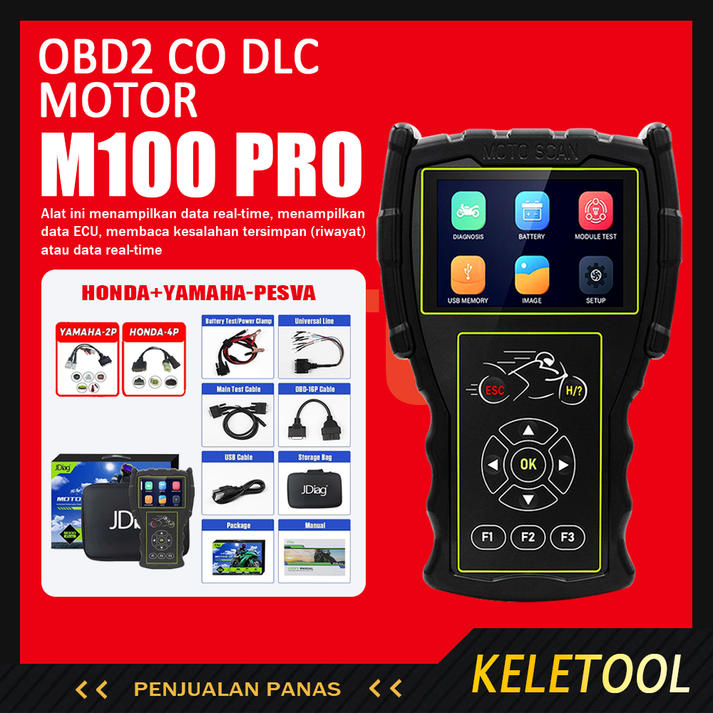 Jual JDiag M100 PRO Motor Scanner Function Diagnostic Tool Diagnosis ...