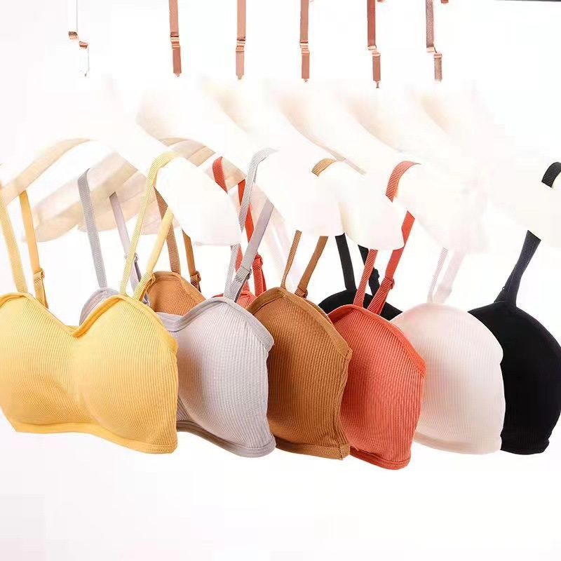 Jual SJPOP Bra BH Wanita Tanpa Kawat Bahan Halus Pakaian Wanita Fashion ...
