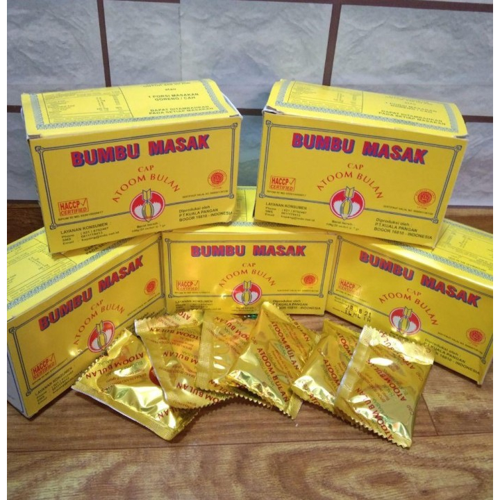 Jual Bumbu gurih atom Bulan | Shopee Indonesia