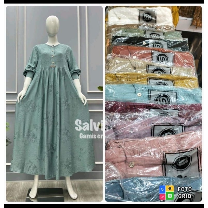 Jual Gamis Jaguar Crespo Original 100%Salvina ys | Shopee Indonesia