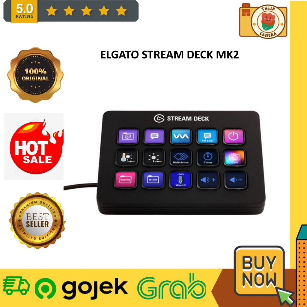 Jual Elgato Stream Deck MK 2 / Streamdeck MK2 Control Pad | Shopee ...