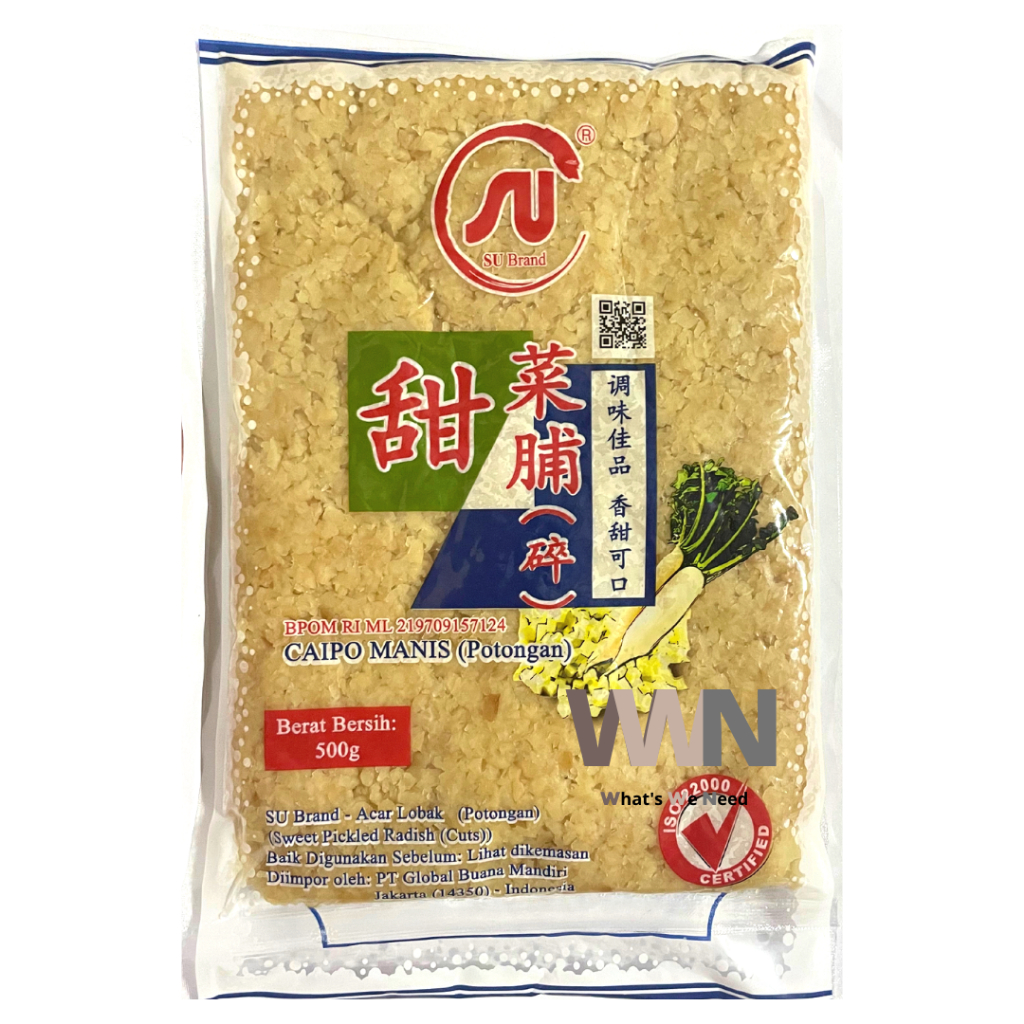 Jual Caipo Manis SU Brand 500 gr - Lobak Manis / Chaipo / Radish ...