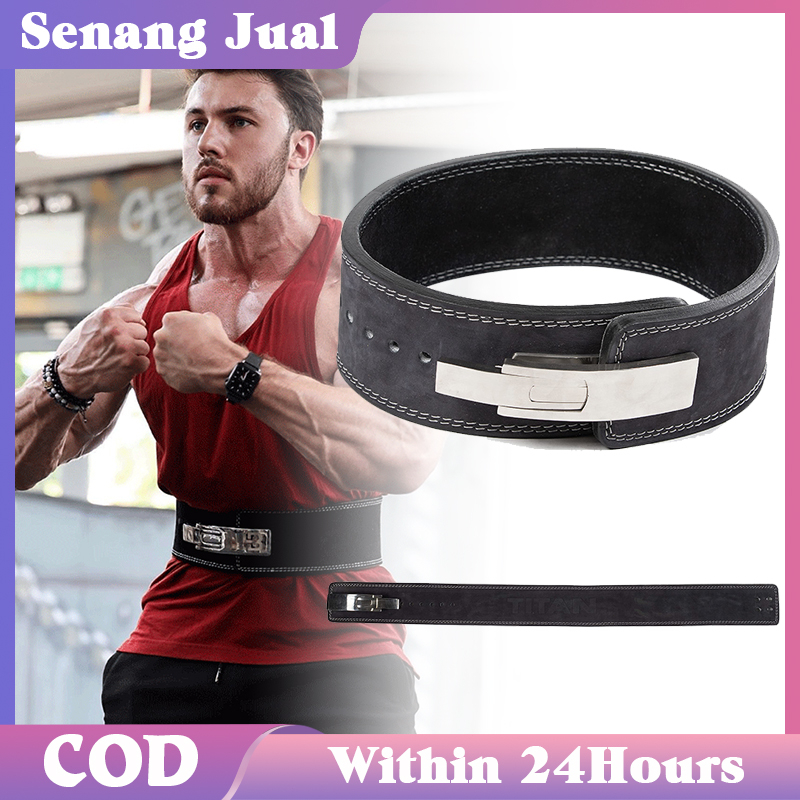 Jual Lever Belt / Sabuk Buat Gym / Barbel Powerlifting Pelatihan ...