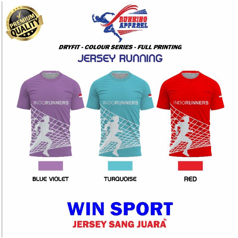 Jual Jersey RUNNING IndoRunners Baju Lari Berbahan DRYFIT Full Printing ... Jual Jersey RUNNING IndoRunners Baju Lari Berbahan DRYFIT Full Printing ...